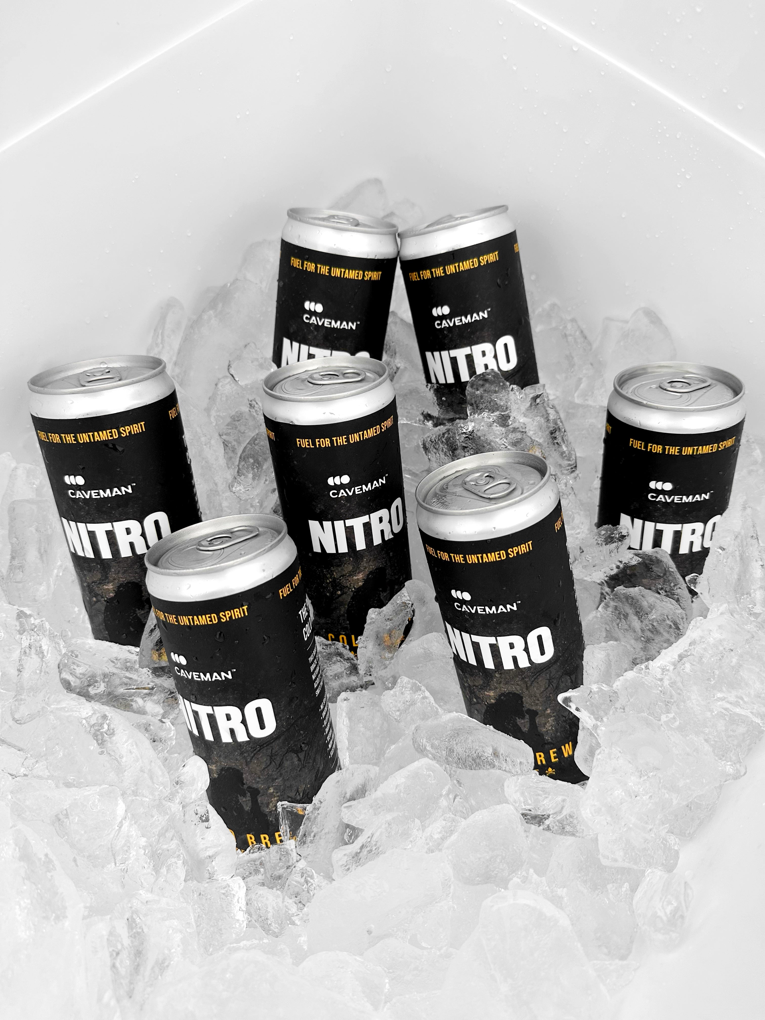 Nitro & Cold Brews – Caveman Coffee